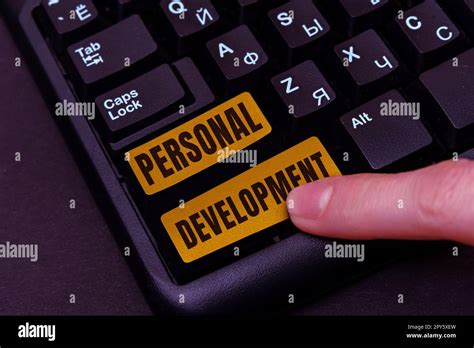 Text Caption Presenting Personal Development Concept Meaning Process