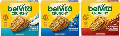 Belvita Breakfast Biscuits Variety Pack 4 Flavors 6 Boxes
