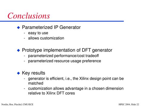 PPT Discrete Fourier Transform IP Generator PowerPoint Presentation Free Download ID