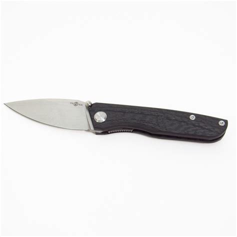 Twosun Ts304 14c28n Blade Carbon Fiber Black Handle Folding Pocket Knife
