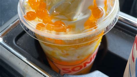 Sonic Orange Cloudsicle Slush Float Youtube