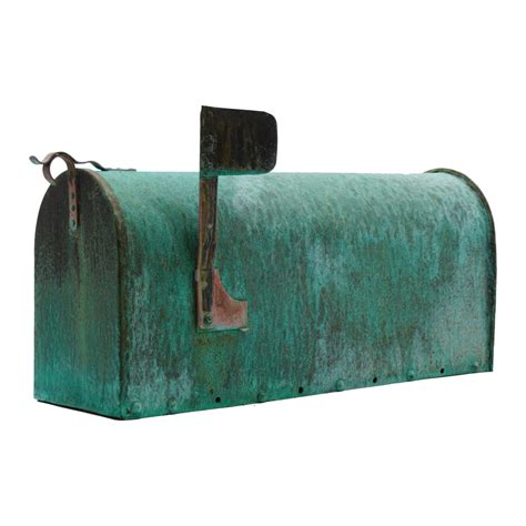 Classic Copper Mailbox At Weathervanes Of Maine