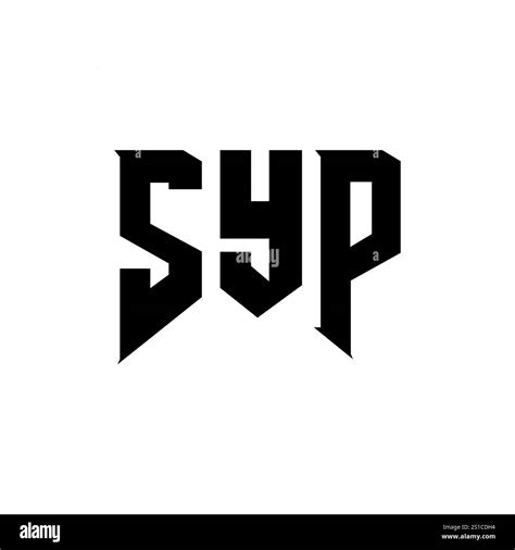 Syp Letter Logo Design For Technology Company Syp Logo Design Black