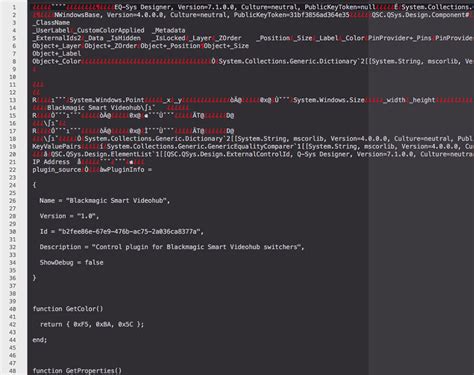 Using And Editing Qsc Q Sys Plugins A Guide To Qplug And Quc Files