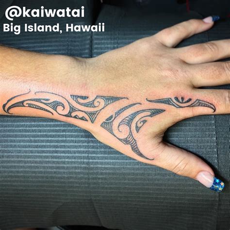 Maori Tattoo Hand