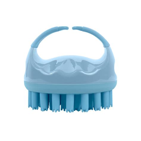 Scalp Massager And Shampoo Brush Intense Hawaiian Blue Scalppie