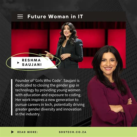 Reshmasaujani Womenintech Innovation Sdstech Sds Technical Services Pty Ltd
