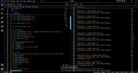 كود Css Html لتصميم موقع مستقل