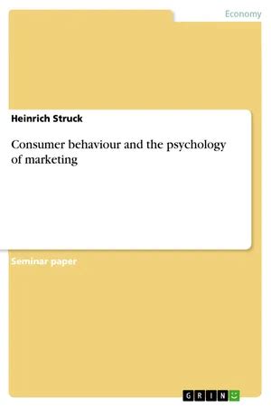 [PDF] Consumer behaviour and the psychology of marketing by Heinrich ...