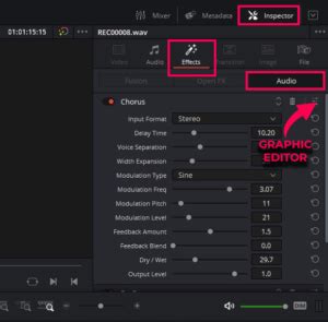 Adding Audio Effects In DaVinci Resolve A Step By Step Guide Edits