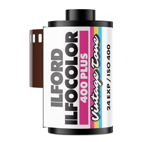 Ilford Ilfocolor 400 Plus 35mm Vintage Tone Color Film Iso 400 24