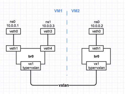 linux interfaces cannot ping each other over ovs vxlan stack overflow