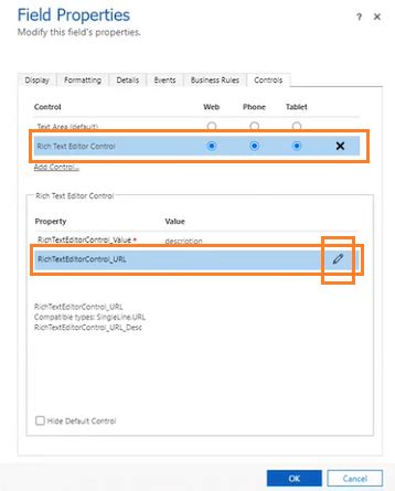 Add A Knowledge Article Rich Text Editor Control To A Form Microsoft Learn
