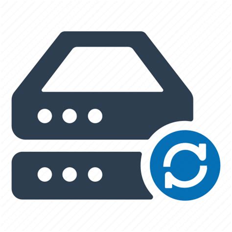 Backup Server Storage Sync Icon Download On Iconfinder