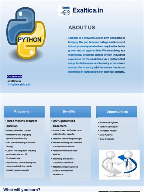 Python Brochure Pdf Variable Computer Science Computer Programming