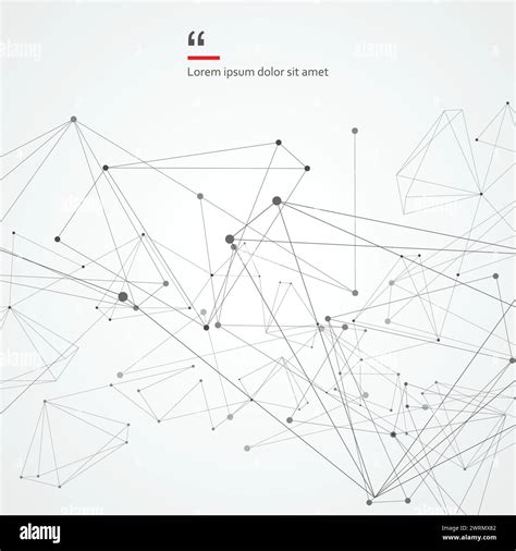 Geometric Concept Structure Network Abstract Polygonal With Connecting