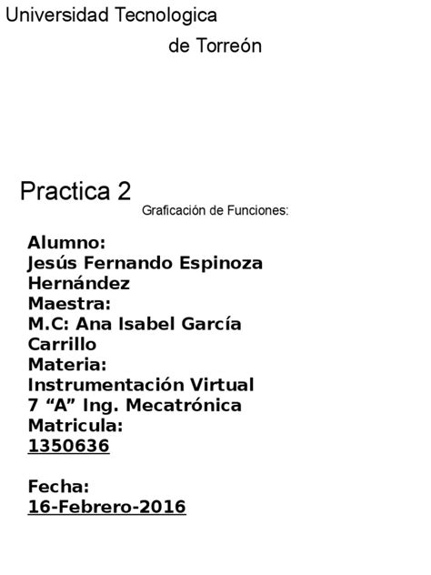 Pdf Labview Graficacion De Funciones Trigonometricas Dokumentips