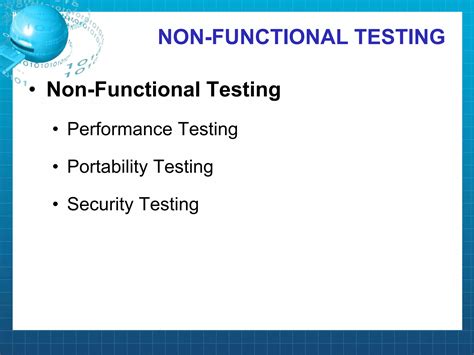 Software Testing Levels Techniques Tools Ppt