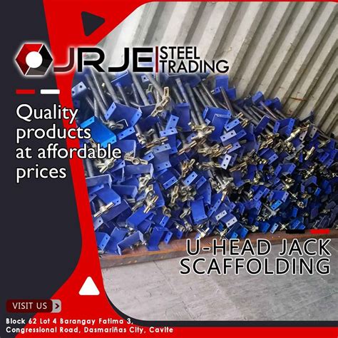 Scaffolding Materials Base Jack U Head Jack Shoring Jack H Frame Set Gi Catwalk Gi