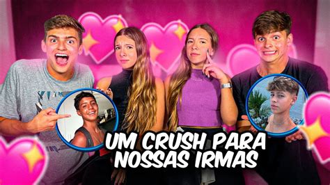 Um Crush Para Nossas IrmÃs Completo •irmãos Scribel• Youtube