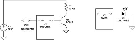 Touch Power ON OFF Memory Logic Circuit Electrical Engineering Stack Exchange