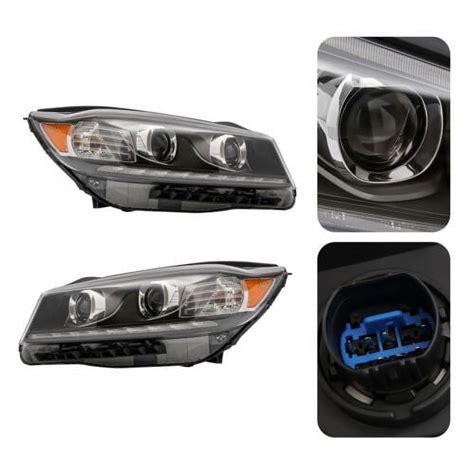 Leftright Halogen Headlights Headlamps For Kia Sorento Wo Afs 2019