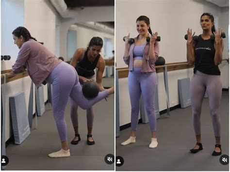 Kajal Aggarwal Continues Workout Routine Amid Pregnancy See Video News18