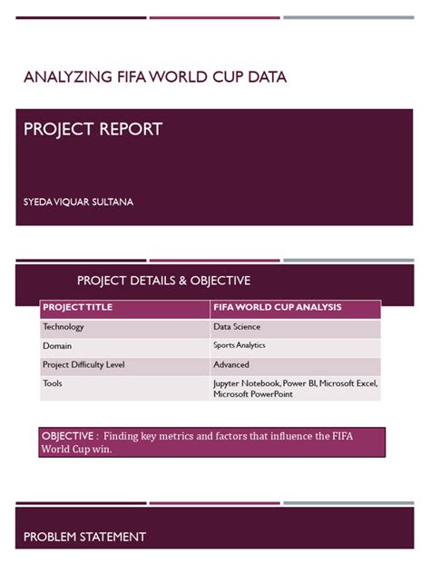 Fifa World Cup Data Analysis Download Free Pdf Fifa World Cup