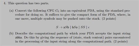 Solved This Question Has Two Parts A Convert The Chegg