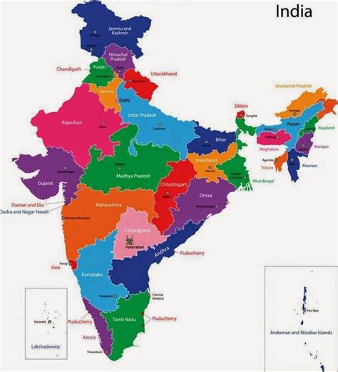 Latest Map Of India Map Of India By State Nysnib
