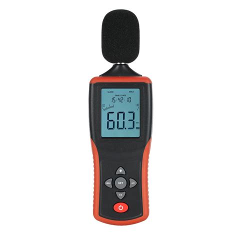 Smart Sensor Decibel Meter Digital Sound Level Meter With Backlight Lcd