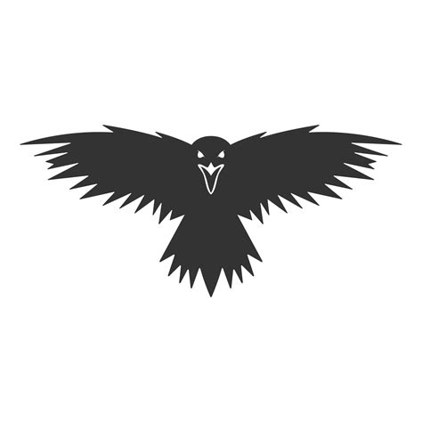 Raven Logo Icon Design Illustration 14919226 Vector Art At Vecteezy