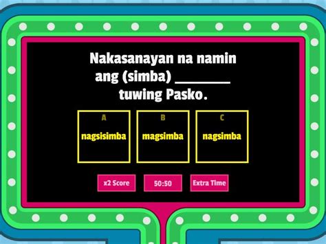 Pandiwang Pawatas At Pautos Gameshow Quiz