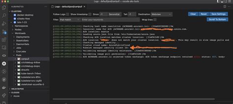 Pod Logs Are No Longer Displayed Issue Vscode Kubernetes Tools Vscode Kubernetes Tools