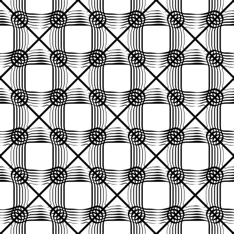 Seamless Vector Pattern Packing Design Repeating Motif Texture