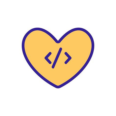 Code Programming Icon Vector Isolated Contour Symbol Illustration