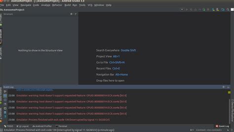 Android Cannot Launch In Avd In The Emulator Ask Ubuntu