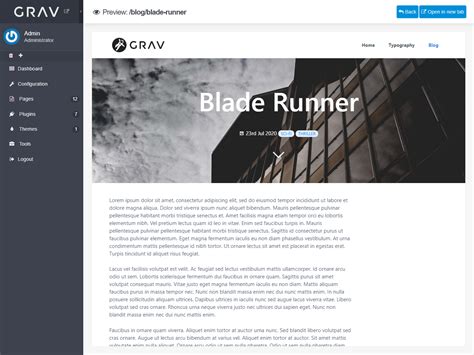 Grav Blog Setup The Ultimate Guide The Sky Lab