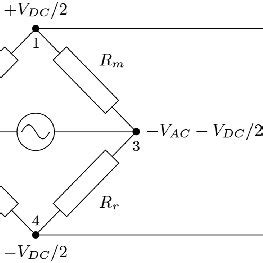 Electrical Schematic For The Calibration Procedure A DC Voltage Is Download Scientific Diagram