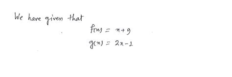 answered consider the following functions f x … bartleby