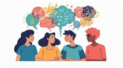 Team Of Thoughtful Professionals Brainstorming And Problem Solving Together Premium Ai