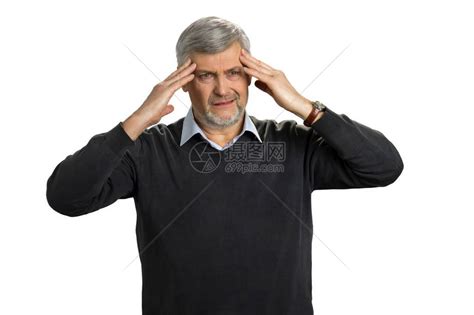 成熟的男人头疼高清图片下载 正版图片502989709 摄图网