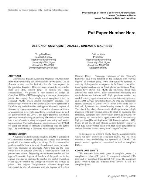 Pdf Design Of Compliant Parallel Kinematic Machinesconventional Parallel Kinematic Machines