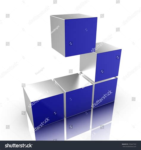 Hacker Symbol Glider 3d Render Made Stock Illustration 372647743