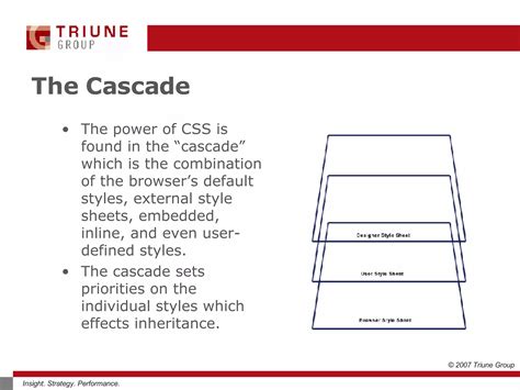Introduction To Cascading Style Sheets Css Ppt Web Design And