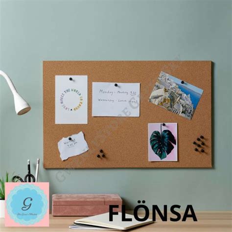 Jual Papan Push Pin Soft Memo Bulletin Board Organizer Dinding Gabus