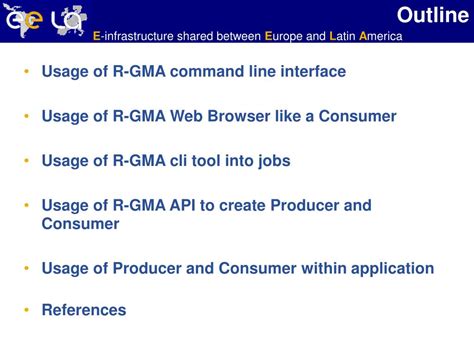 Ppt Usage Of R Gma And Grid Application Monitoring Powerpoint