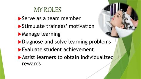 HAIR DRESSING POWER POINT Training To Conduct Pptx Educational Assessment Education