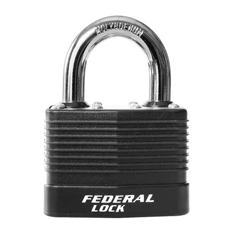 Federal Lock Rekeyable Laminated Padlocks