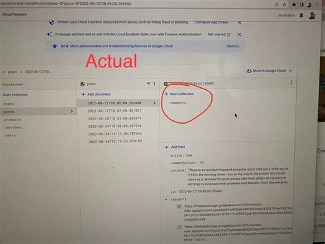 Emulator Ui Creating A Sub Collection Doesnt Work You Need To